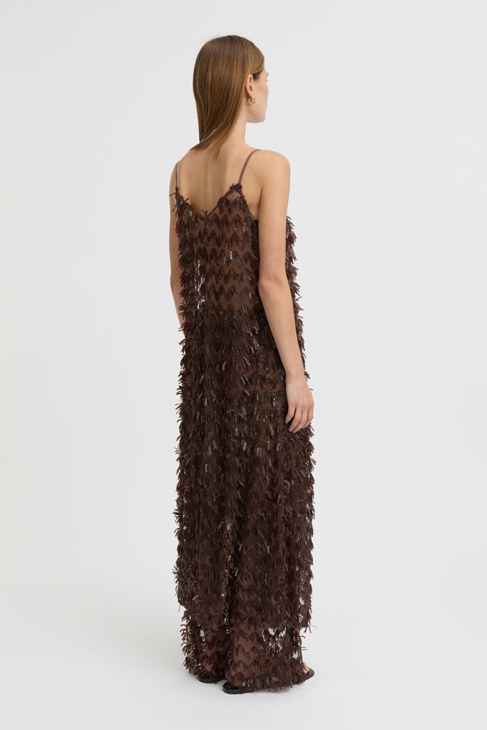 Ro Dress Brown – Blanca Studio