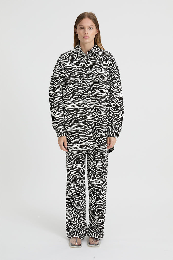 Remy Jeans Black/White – Blanca Studio